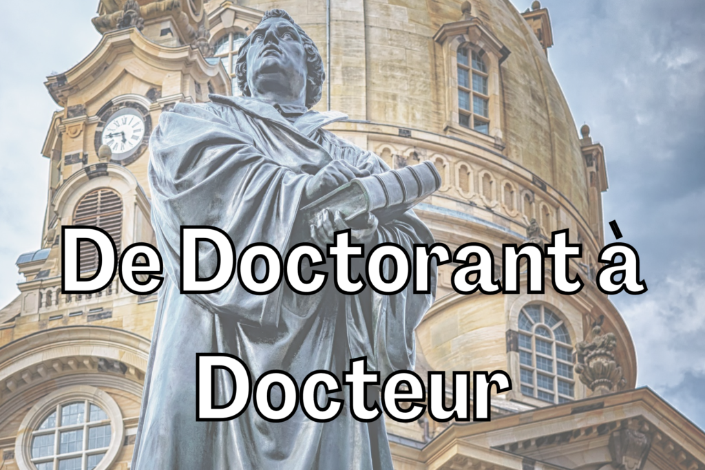 De doctorant à docteur - Vaillants Doctorants